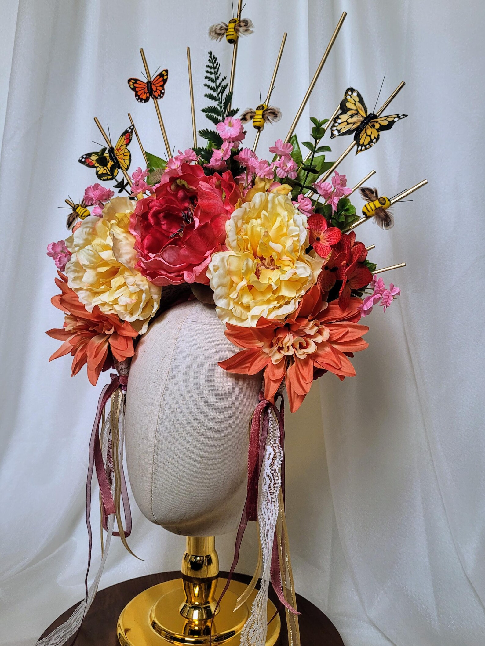 Halo Crown / Flower Crown / Greek Goddess / Fairy Headpiece ...