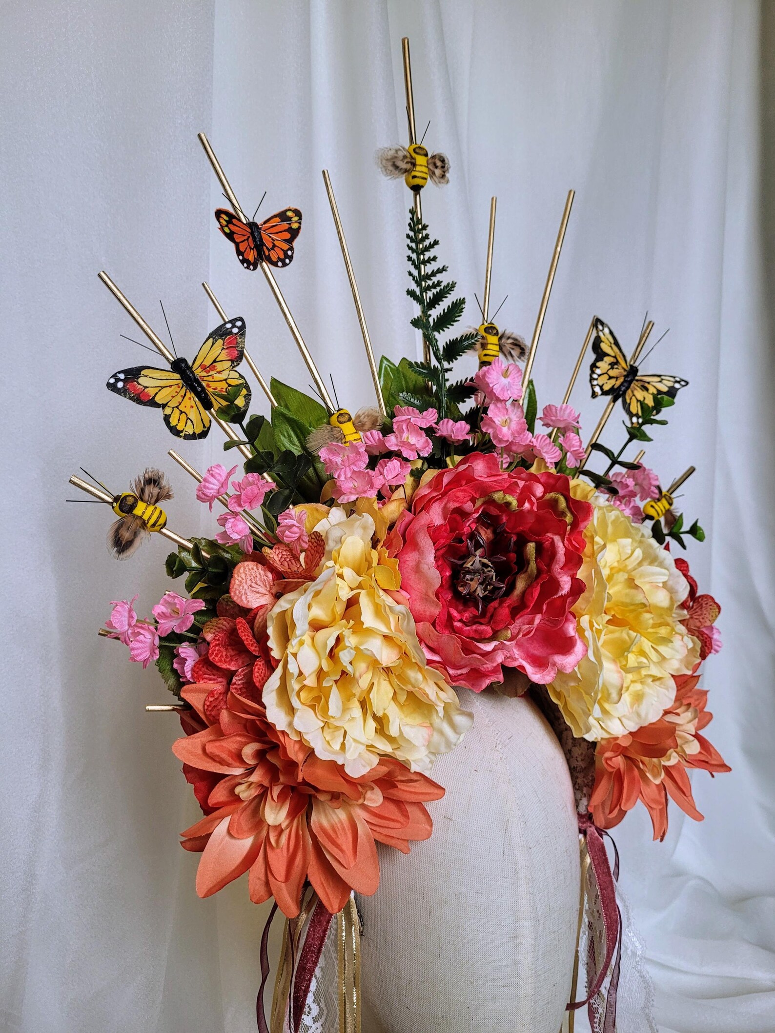 Halo Crown / Flower Crown / Greek Goddess / Fairy Headpiece ...
