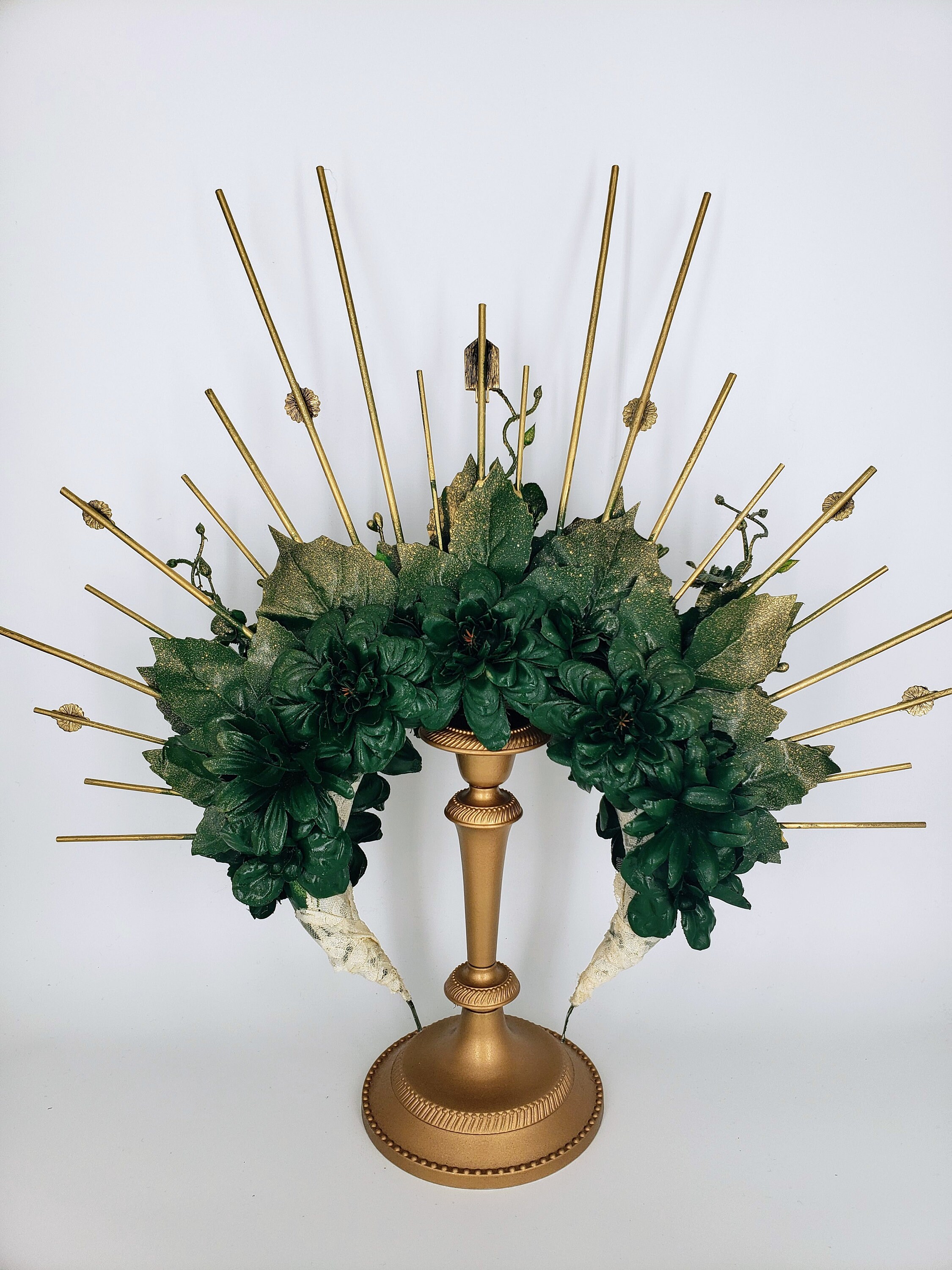 Medusa Crown/ Loki Cosplay / Poison Ivy / Halo Crown / Flower | Etsy