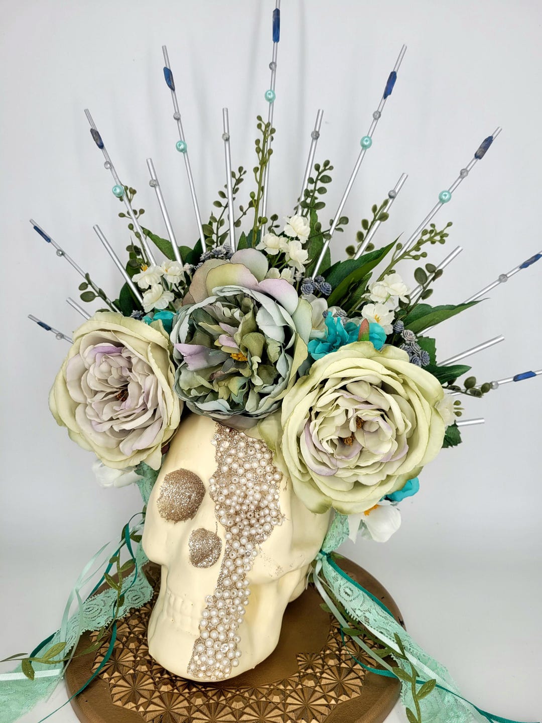 Halo Crown / Flower Crown / Greek Goddess / Fairy Crown / Fantasy ...