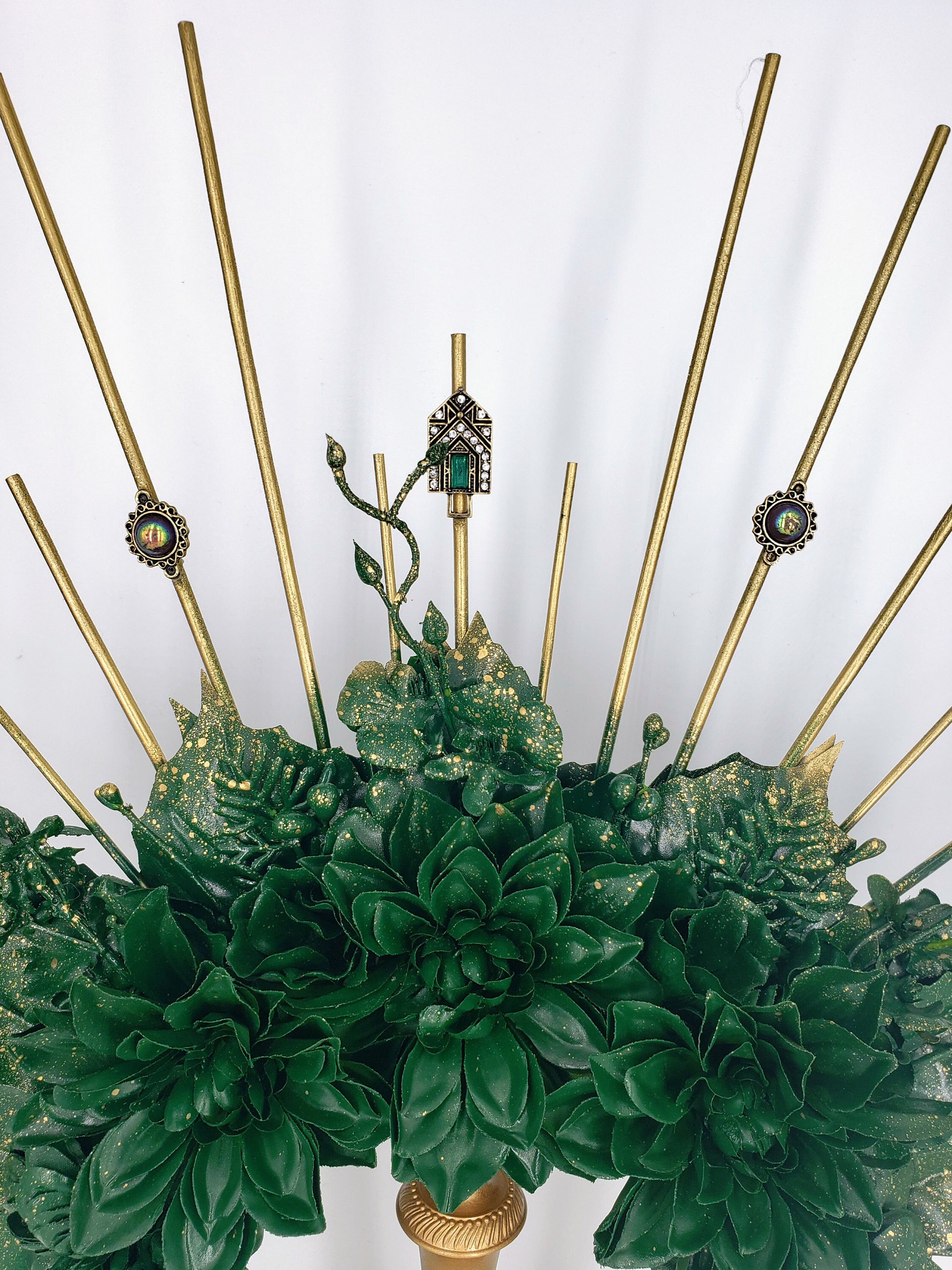 Medusa Crown/ Loki Cosplay / Poison Ivy / Halo Crown / Flower | Etsy