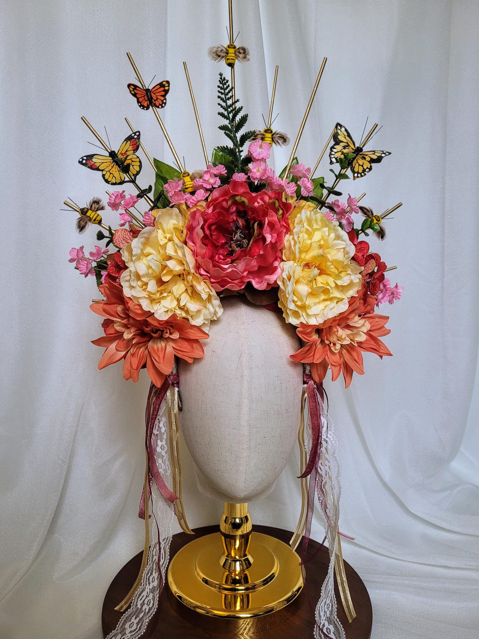 Halo Crown / Flower Crown / Greek Goddess / Fairy Headpiece ...