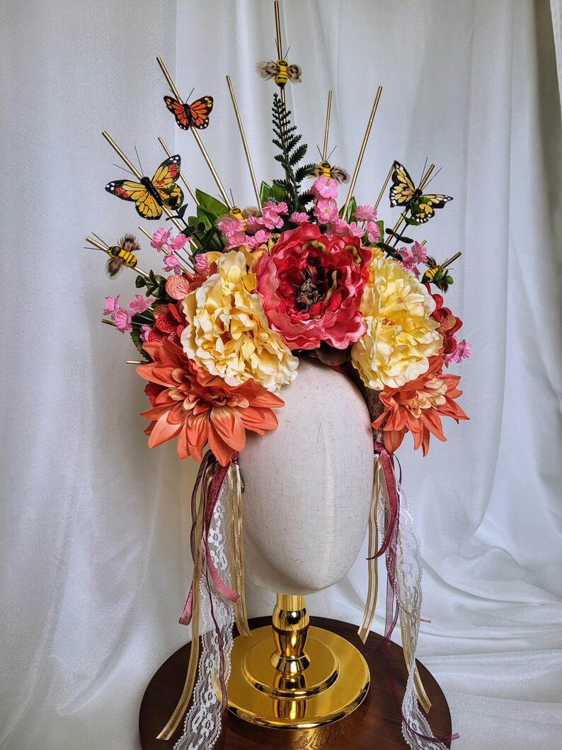 Halo Crown / Flower Crown / Greek Goddess / Fairy Headpiece ...