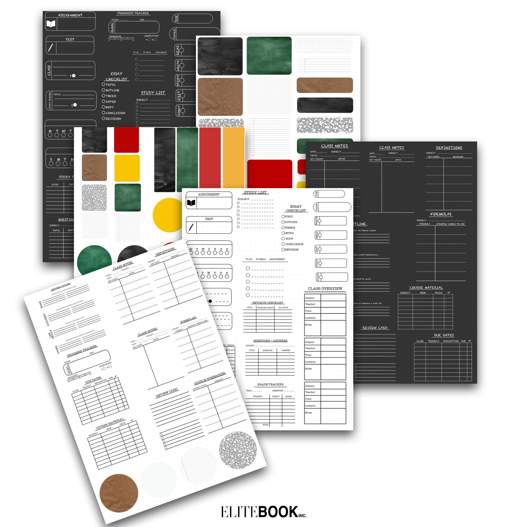 STUDENT WIDGETS PACK by Elitebook Inc | Digital Widgets for ...
