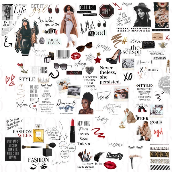Fashion Stickers - Etsy