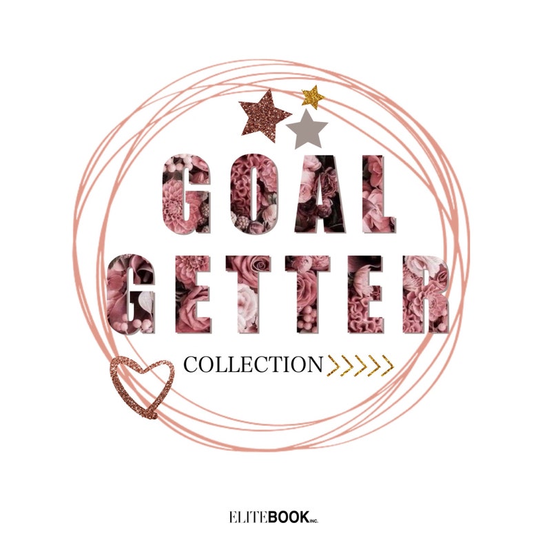 Goal Getter Collection by Elitebook Inc. Digital Stickers - Etsy