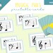 Piano Keys and Staff Printable Flashcards, Piano Music Notes Notecards ...