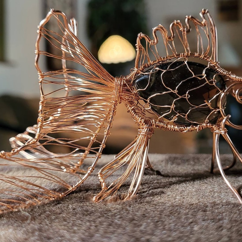 Goldfish Sculpture - Etsy