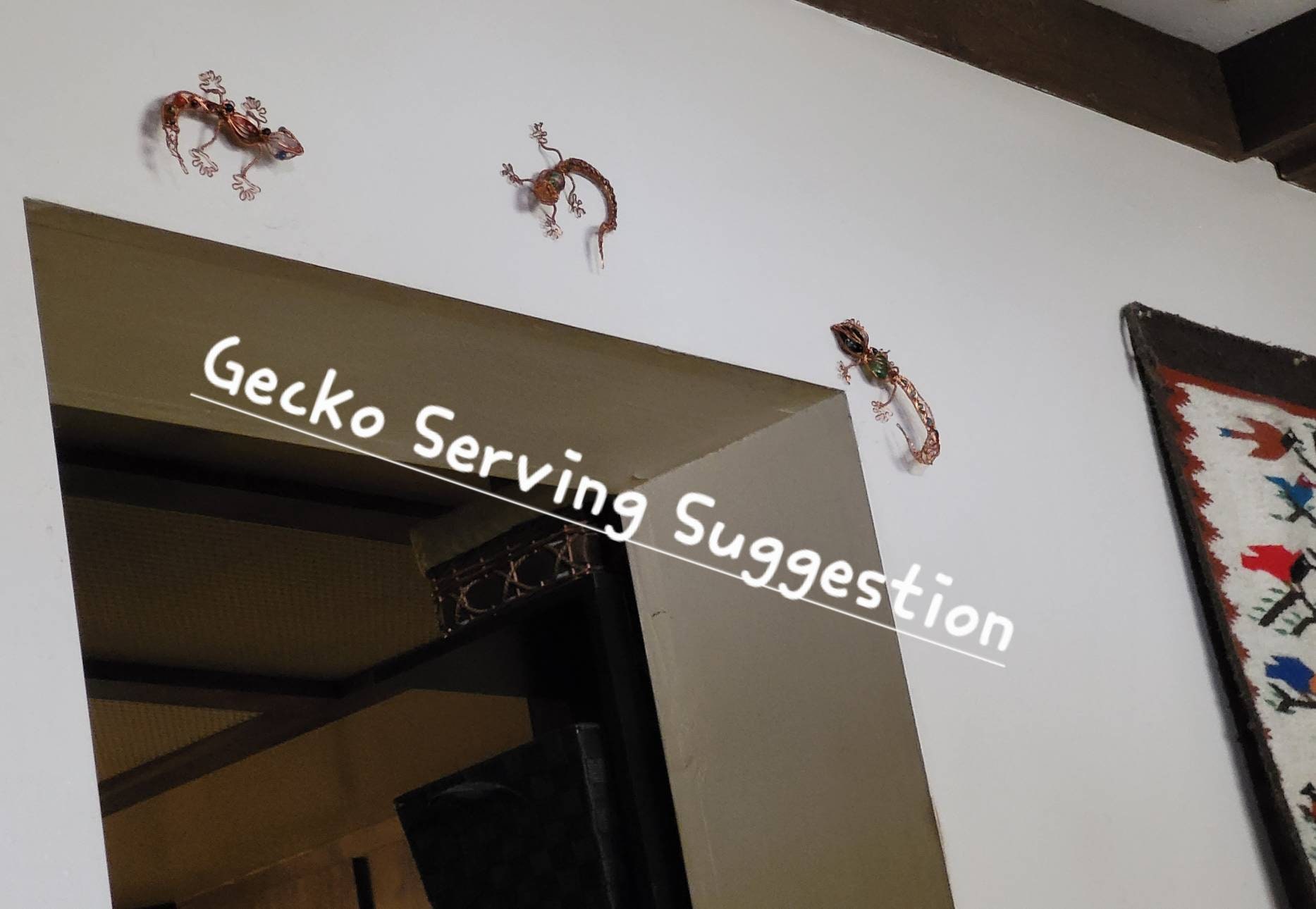 Lovable Copper Gecko Sculpture - Etsy