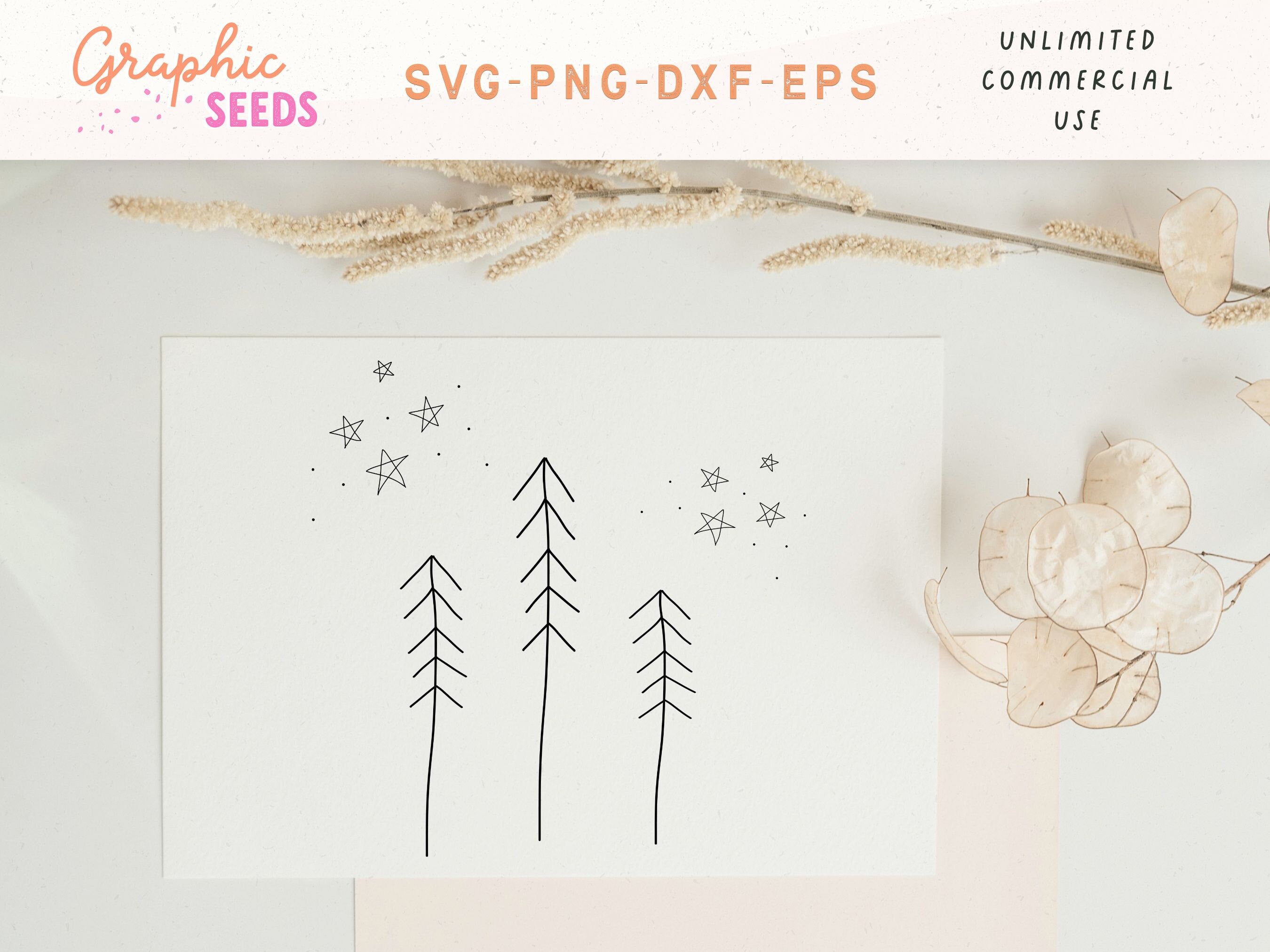 Winter Doodles Procreate Stamp Bundle, Winter Procreate Brush ...