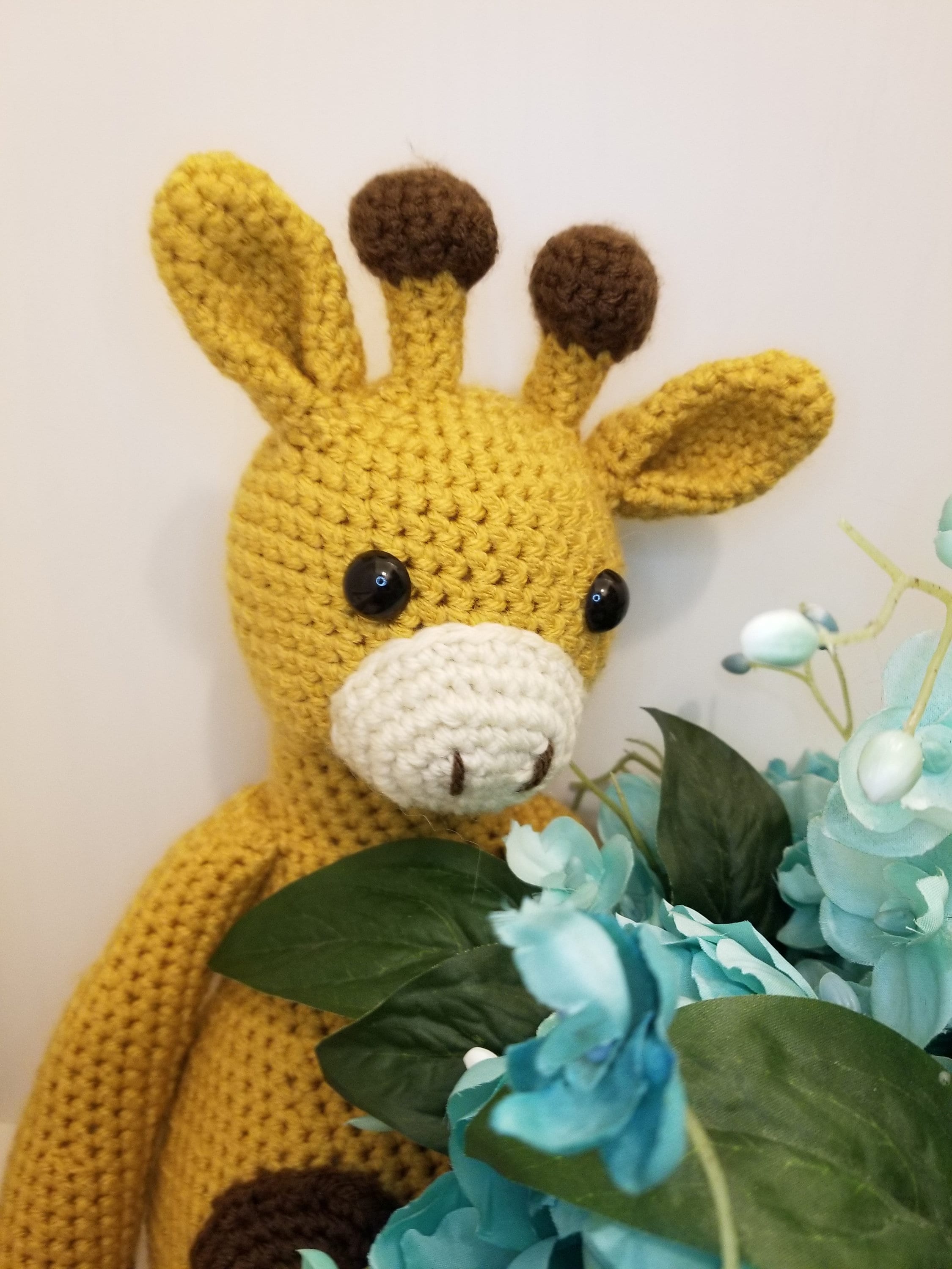 Stuffed Animals & Plushies Toys Georgia the Giraffe hand crocheted ...