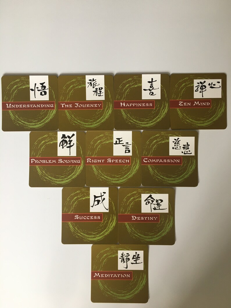 Vintage ZEN Cards A 50-card Deck by Daniel Levin out of Print ...