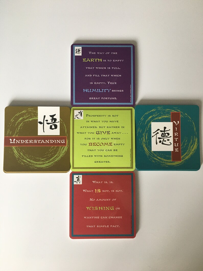 Vintage ZEN Cards A 50-card Deck by Daniel Levin out of Print ...