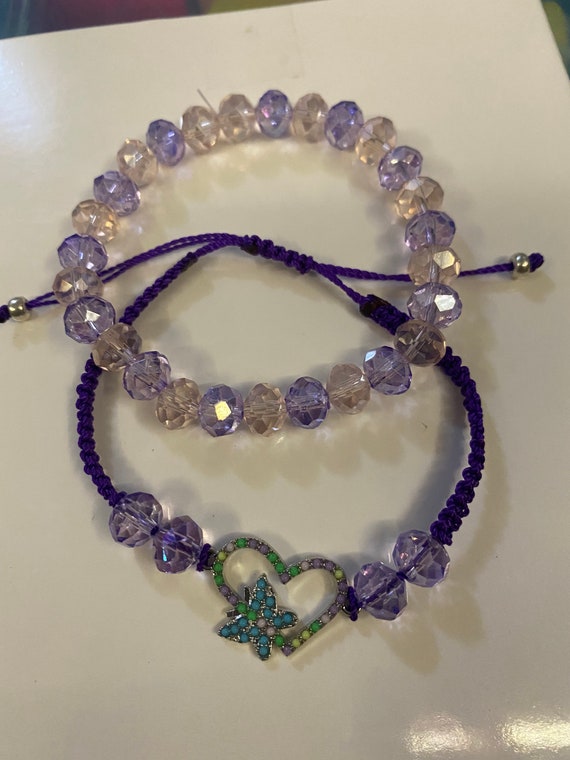 Purple Butterfly Set - Etsy