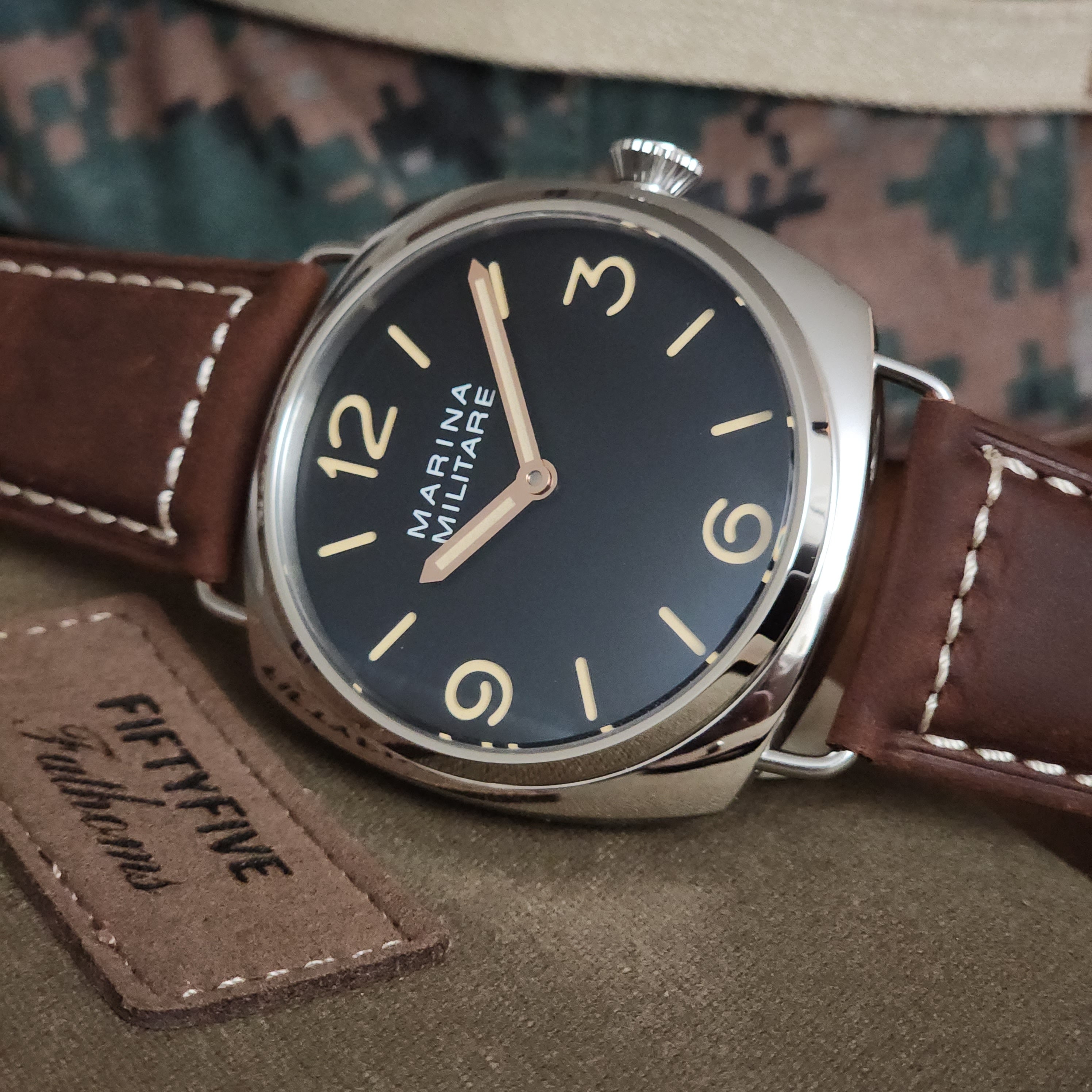 Kampschwimmer Diver Marina Militare 3646 Men's Dive Watch Panerai ...