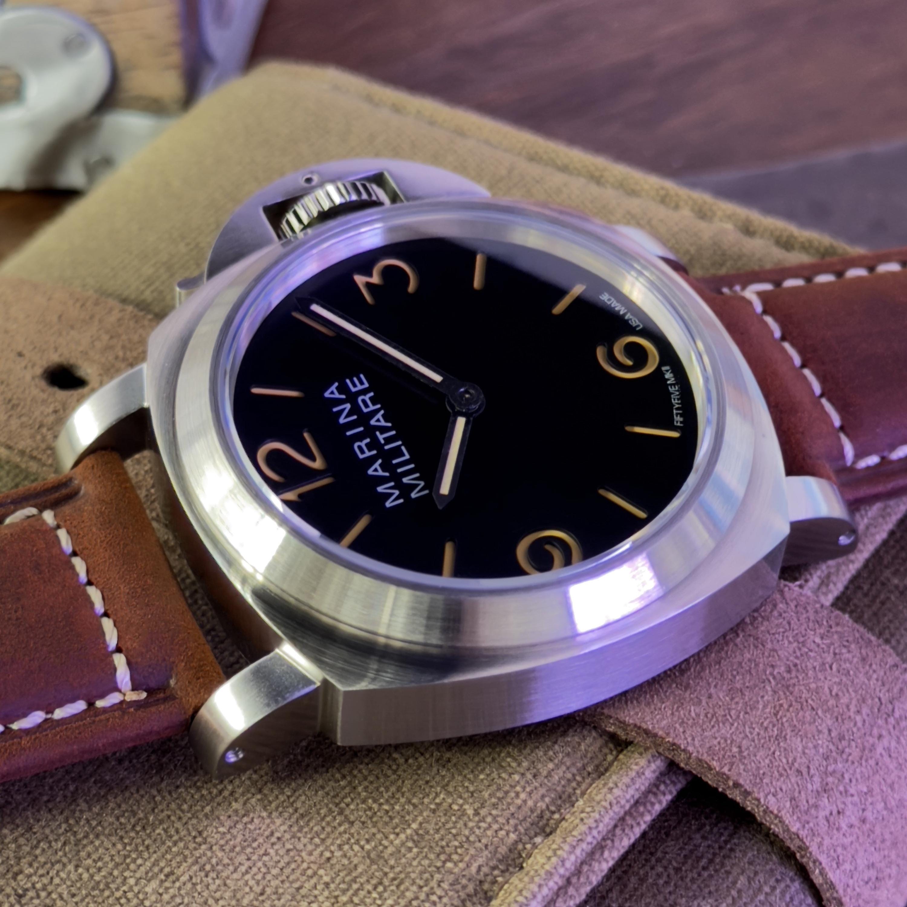 Italian Navy marina Militare MKII 45mm Dive Watch Polished Bezel - Etsy