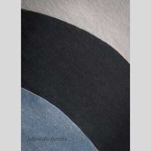 Unique Shaped Rug for Bedroom Area Wool Carpet Hand Tufted Rug - Etsy