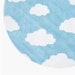 Cloud Rug Flying Carpet Kids Area Rug Round Area Carpet - Etsy