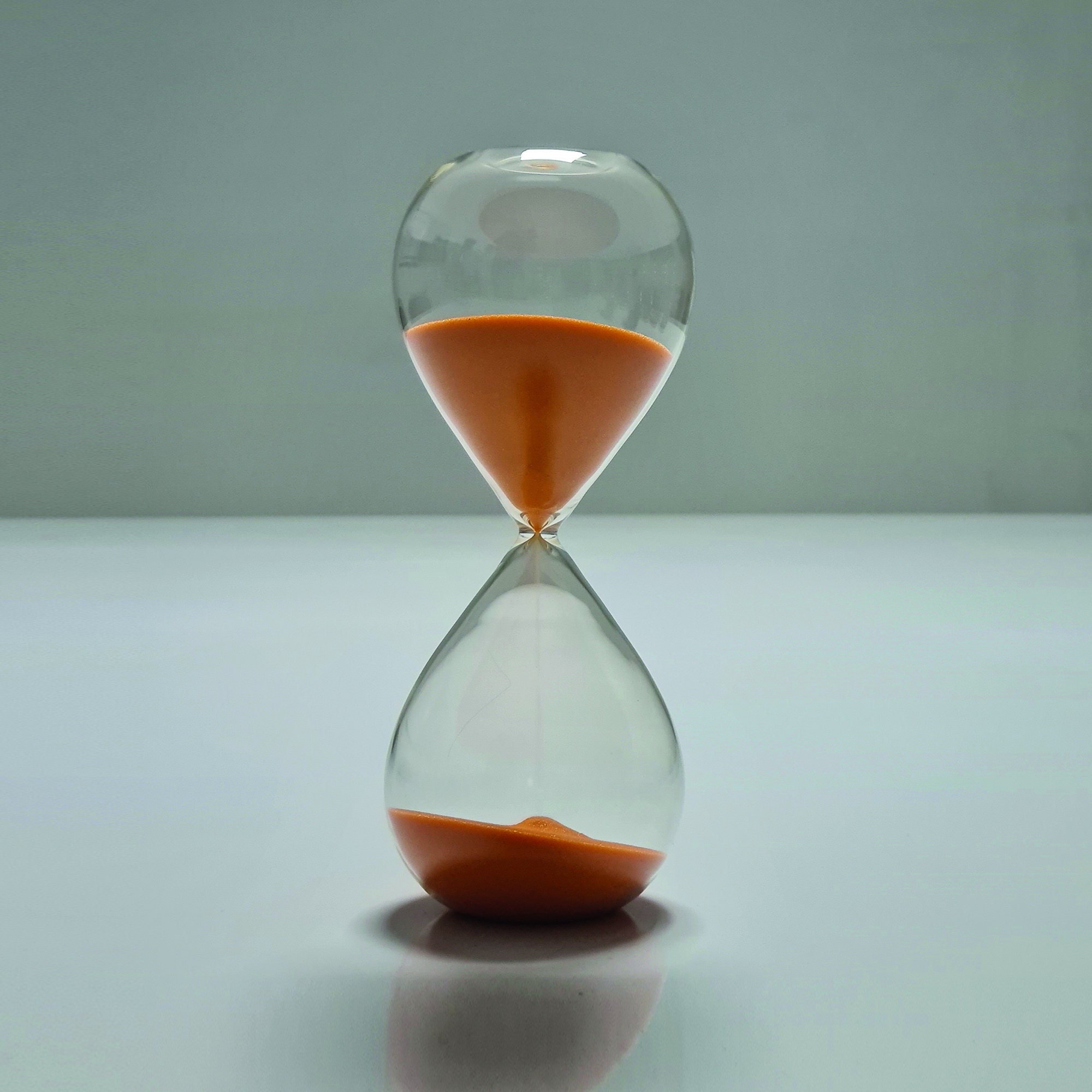 60 Minute Orange Hourglass Sand Timer Color Hour Glass Home Living ...