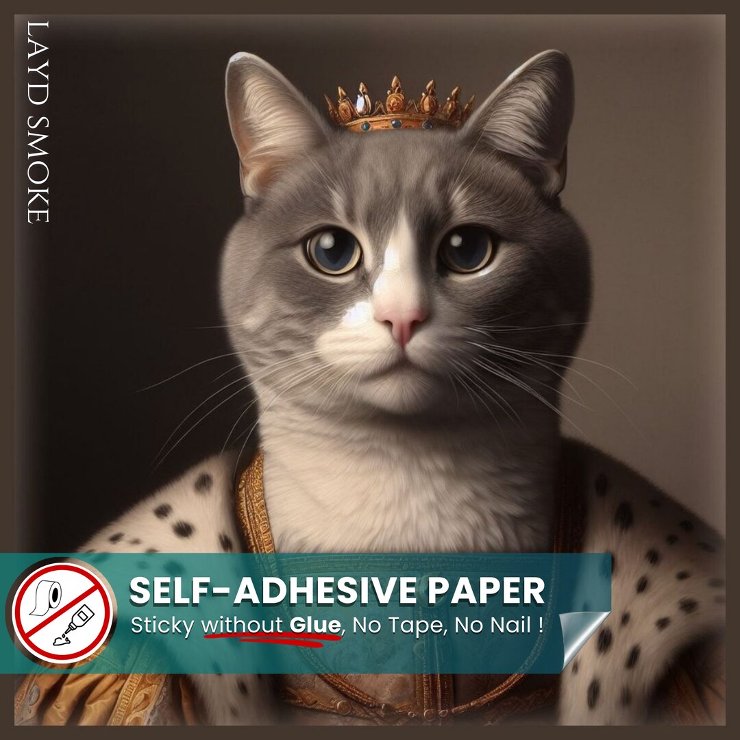 Lady Smoke, Custom Regal Pet, Regal Pet Art, Regal Pet Portrait ...