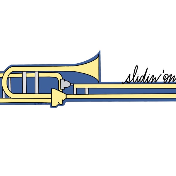 Trombone - Etsy