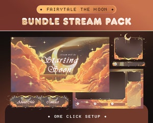 Cozy Stream Overlay, Twhitch Overlay, Youtube Overlay, Twitch Panels ...