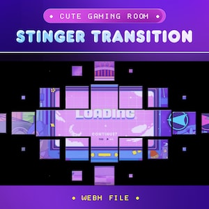 Retro Lofi Room Animated Stream Pack for Twitch, Kick, Youtube/computer ...
