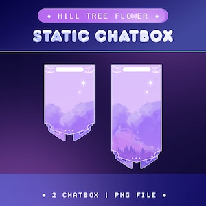 Animated Hill Flower Stream Pack for Twitch, Kick, Youtube/aesthetic ...