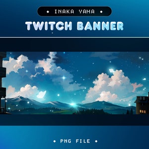 Inaka Yama Animated Stream Pack | Japanese Village Mountain Overlay ...