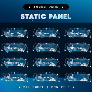 Animated Stream Pack Inaka Yama for Twitch, Kick and Youtube/aesthetic ...