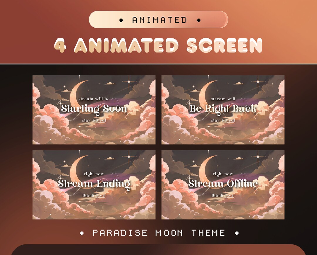 Twitch Animated Intermission Screen - desktopgolf