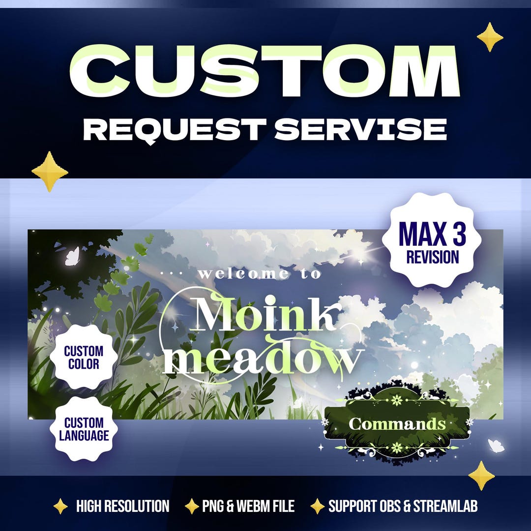 Custom Request for Item - Color Change, Language Change | Custom Banner ...