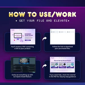 Violet Sakura Whispers Animated Stream Pack for Twitch, Kick & Youtube ...