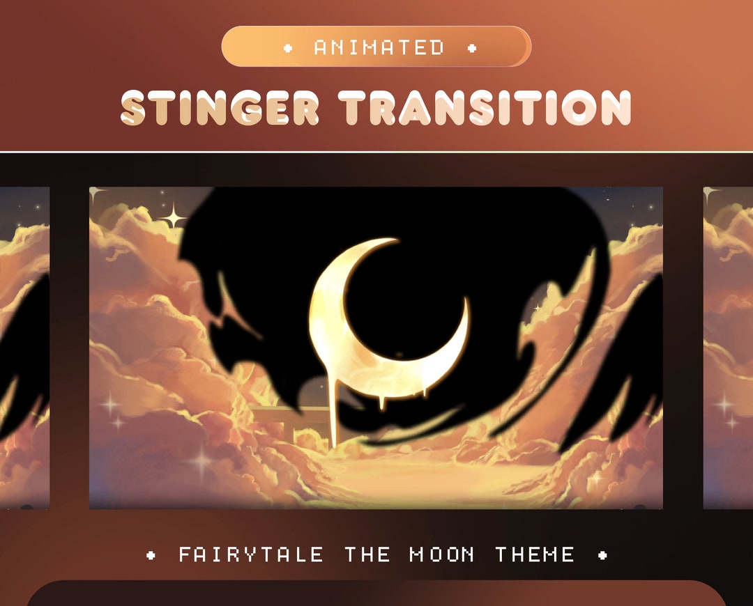 Animated Stinger Transition for Twitch, Kick, Youtube/fairytale the ...