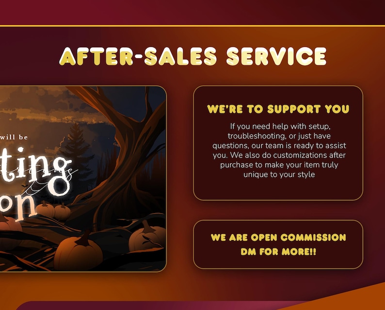 Horror Pumpkin Animated Stream Overlay Pack for Twitch, Kick, Youtube ...