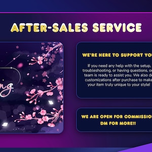 Violet Sakura Whispers Animated Stream Pack for Twitch, Kick & Youtube ...