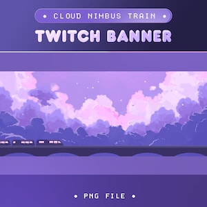 Cloud Nimbus Animated Stream Pack for Twitch, Kick, Youtube/aesthetic ...