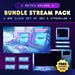 Retro Arcade Animated Stream Overlay Package for Twitch/cozy Room ...