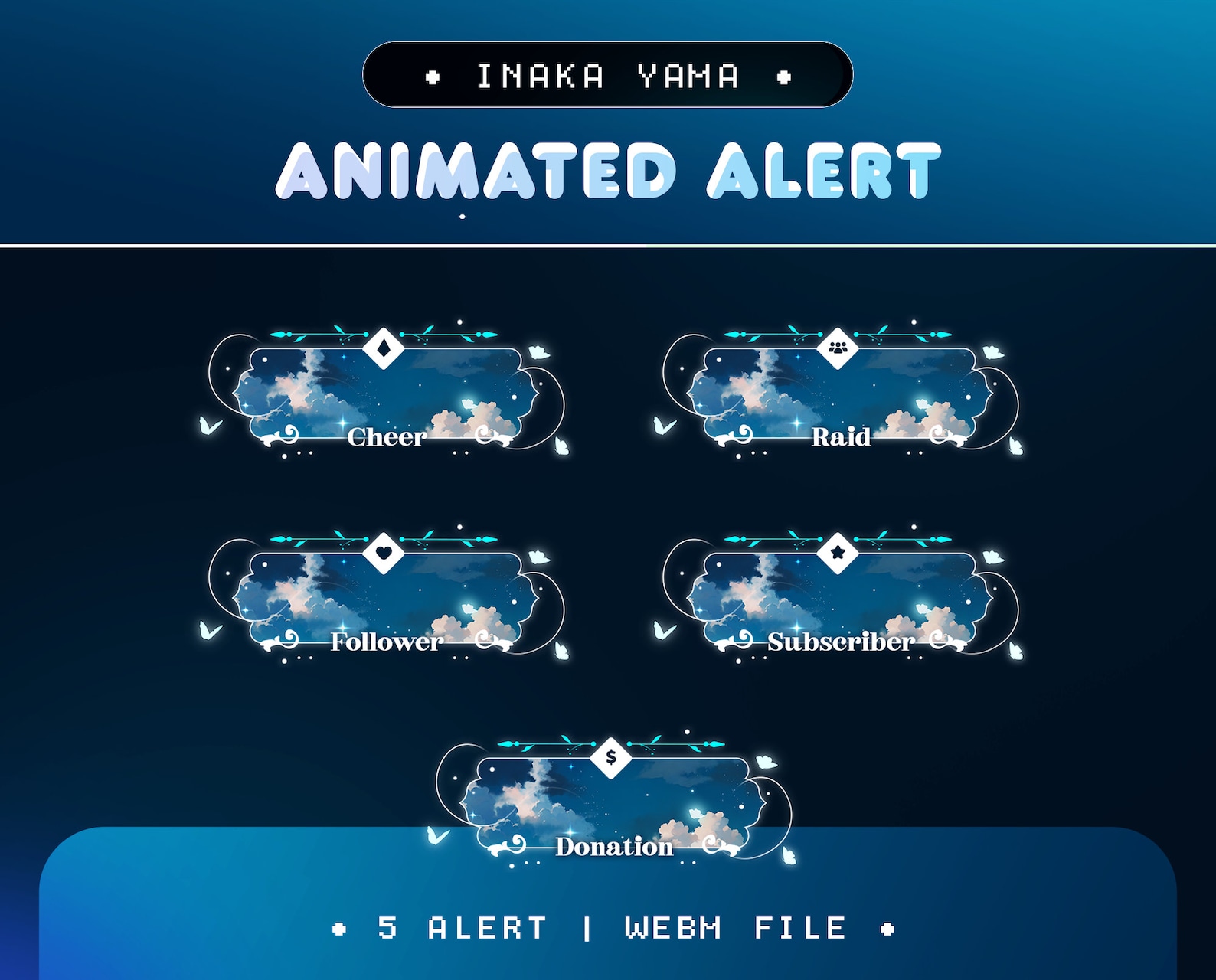 Japanese Village Stream Pack | Inaka Yama Mountain Animated Overlay ...