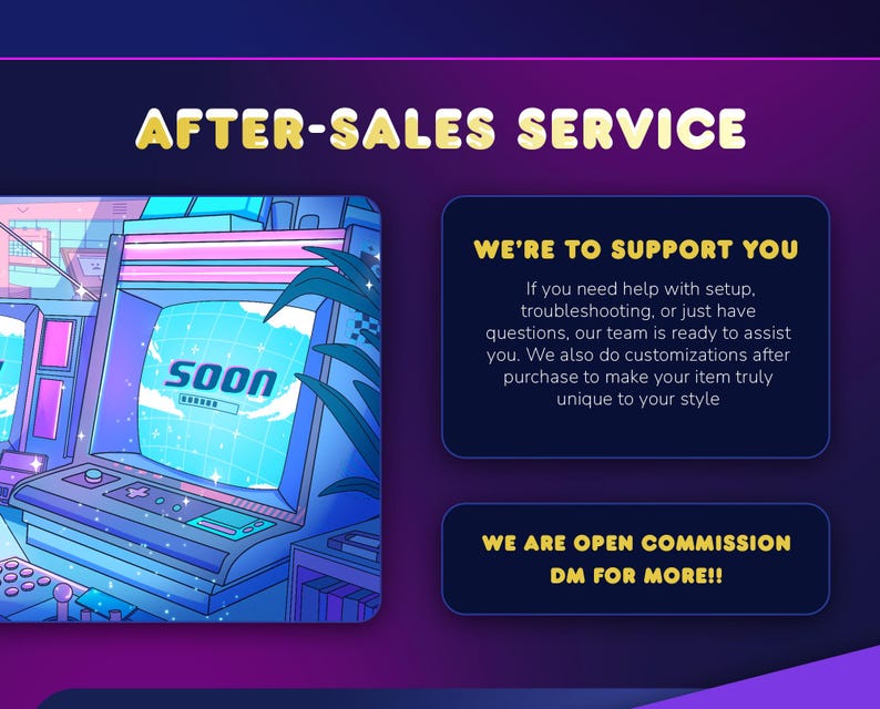 Retro Arcade Animated Stream Overlay Package for Twitch/cozy Room ...