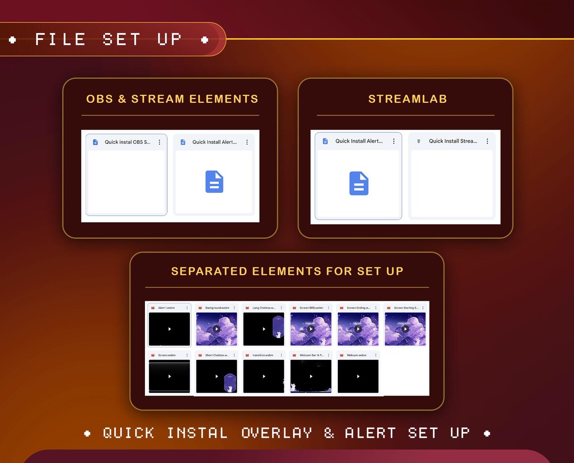 Horror Pumpkin Animated Stream Overlay Pack for Twitch, Kick, Youtube ...