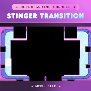 Retro Gaming Chamber Animated Stream Pack for Twitch, Kick, Youtube ...