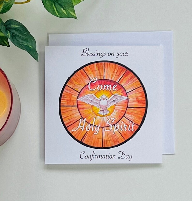 Confirmation Card | Sacrament Card, Confirmation Notecard ...
