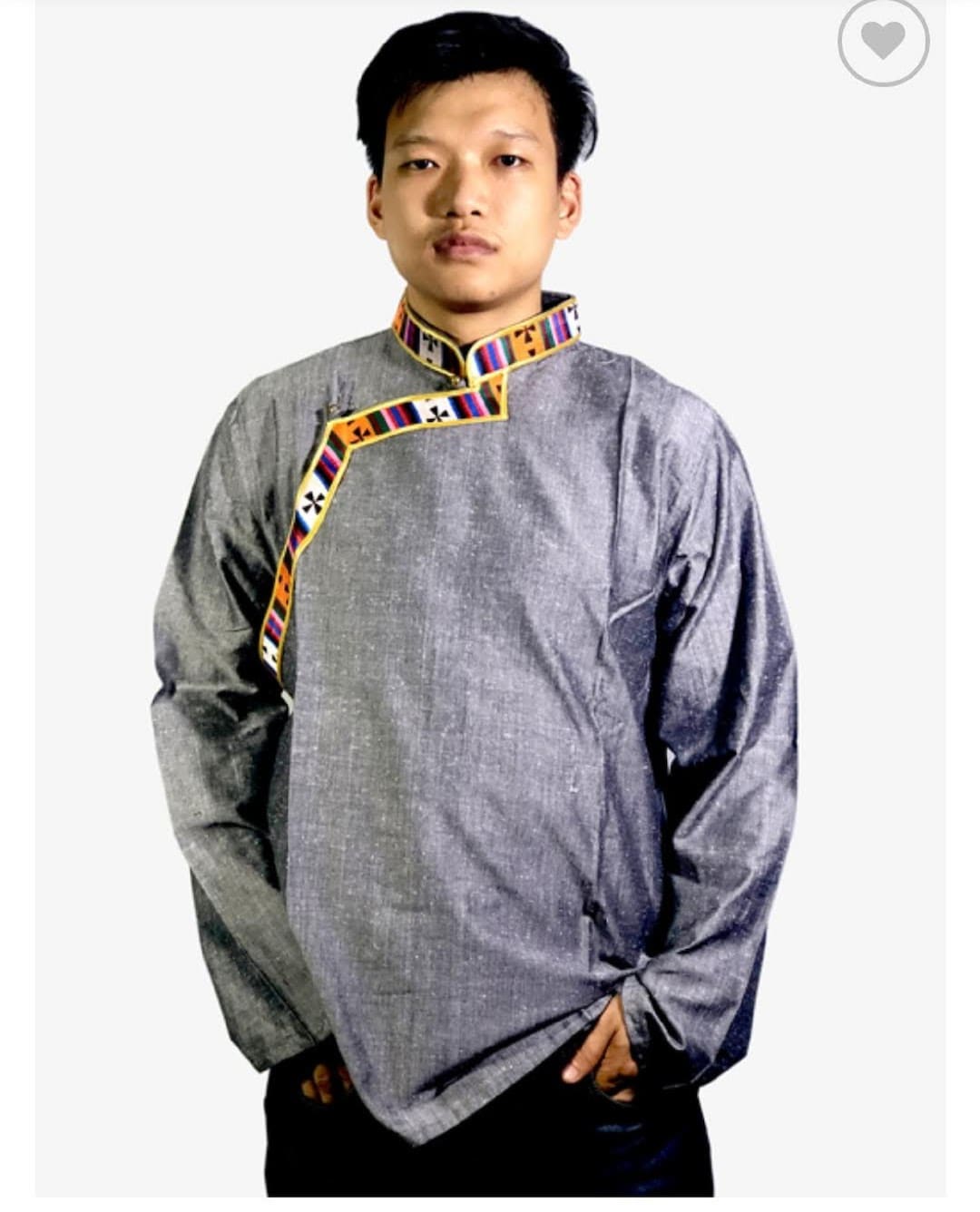 Tibetan Traditional Shirt,tibetan Chuba,tibetan Unisex Shirt,buddhist ...