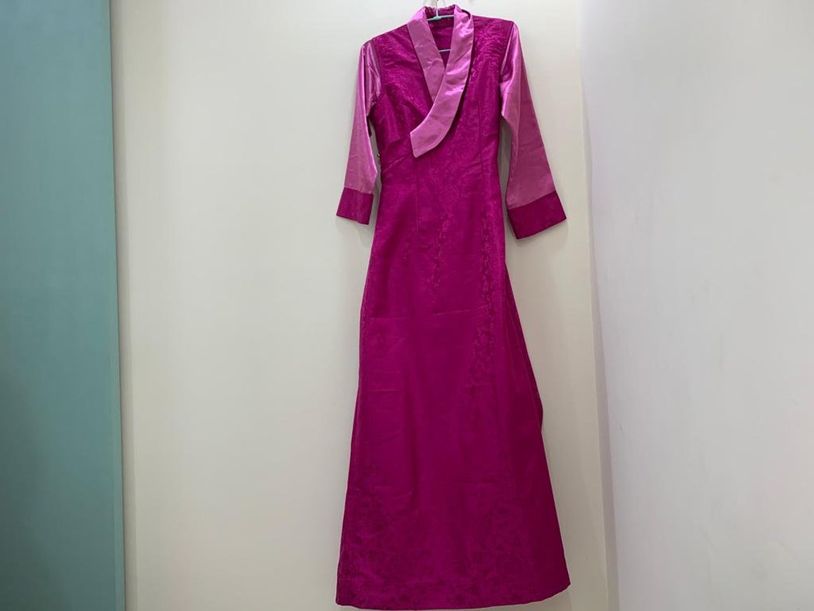 Tibetan Traditional Dress,tibetan Chuba Dress,tibetan Robe,honju ...