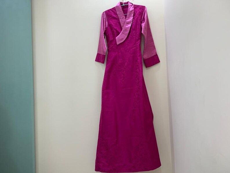 Tibetan Traditional Dress,tibetan Chuba Dress,tibetan Robe,honju ...