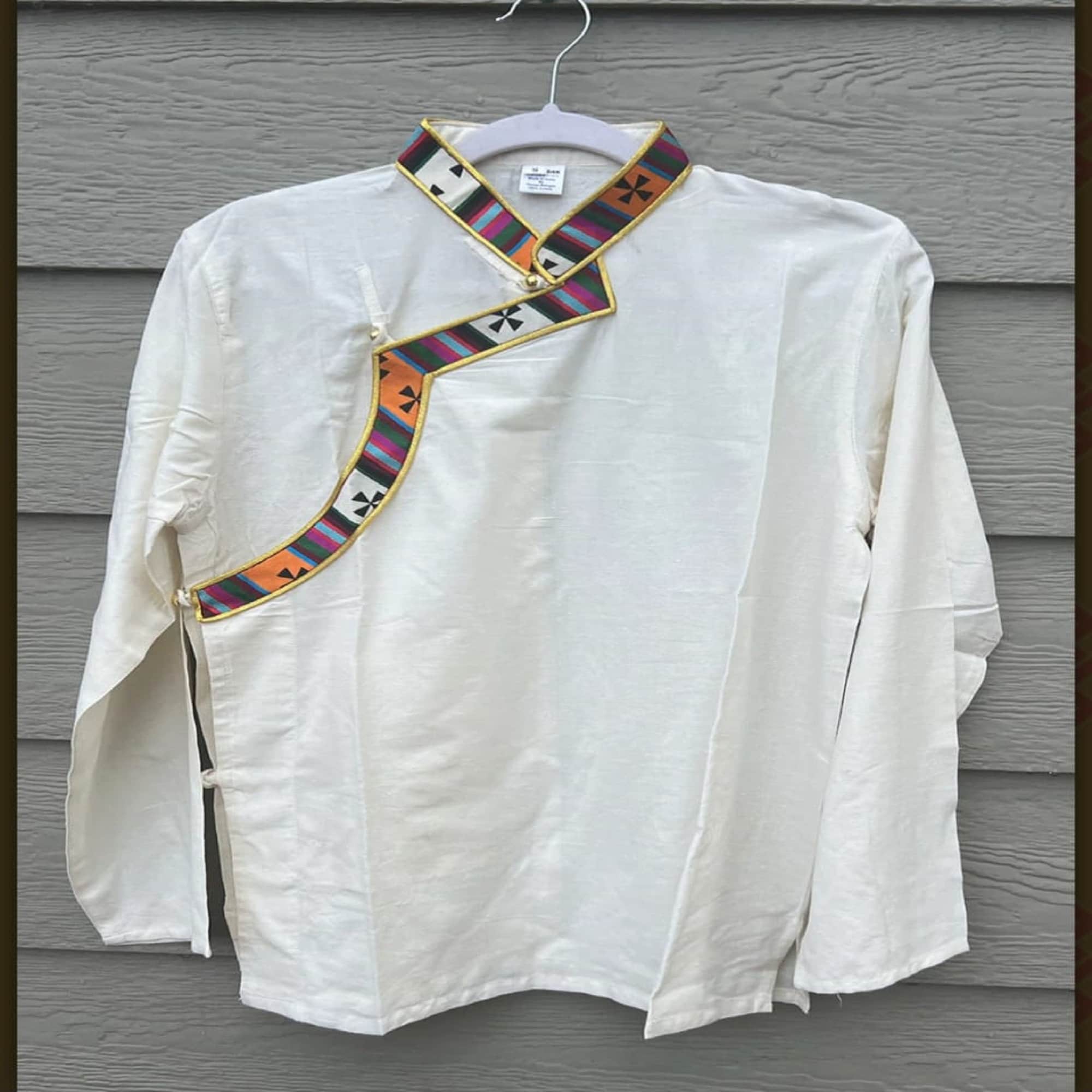 Tibetan Traditional Shirt,tibetan Chuba, Tibetan Unisex Shirt,tibetan ...