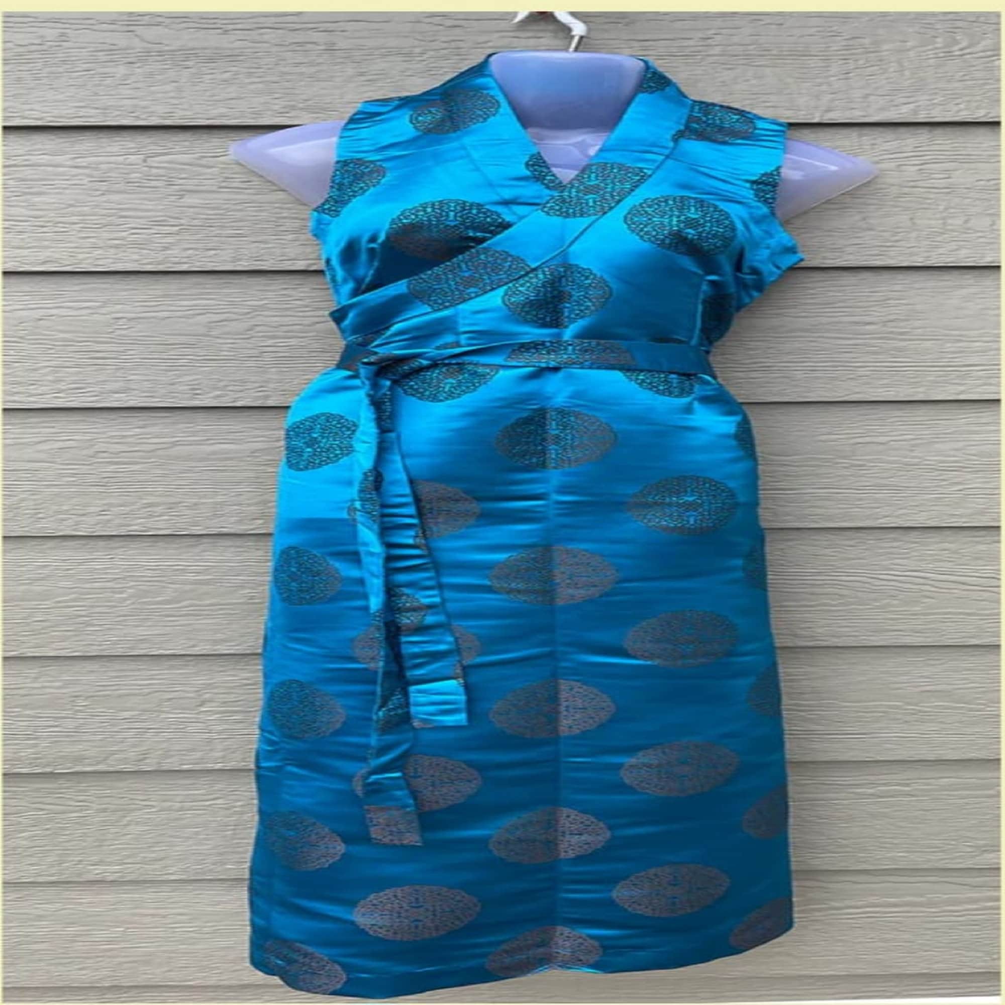 Tibetan Traditional Dress,tibetan Chuba With Attached Blouse,tibetan ...