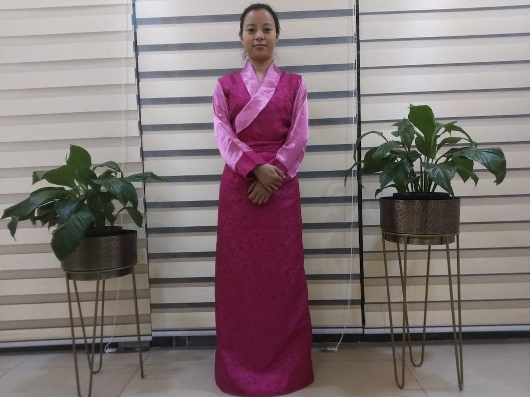 Tibetan Traditional Dresstibetan Chuba Dress Tibetan - Etsy