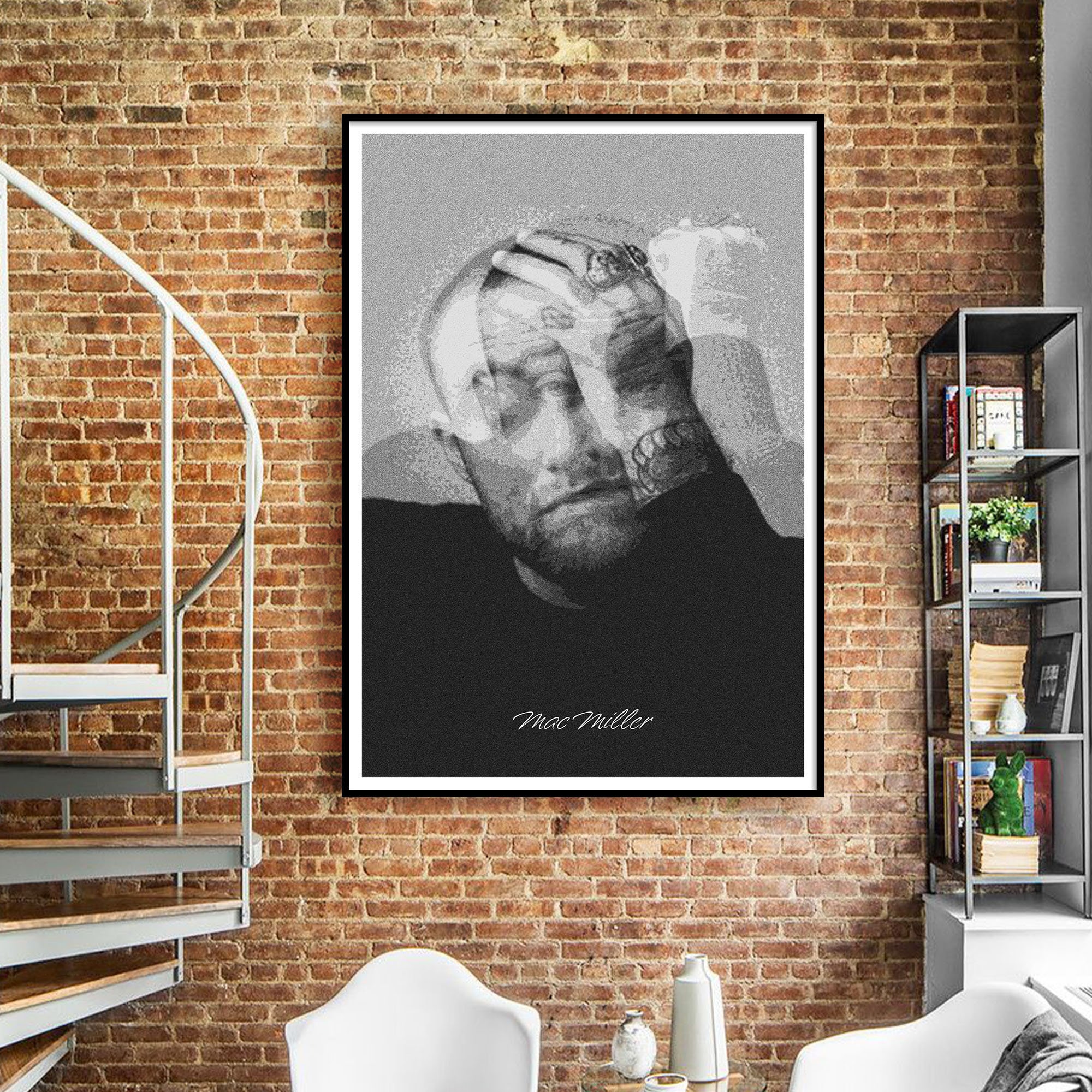 Mac Miller Poster Print, Circles Album Art Poster